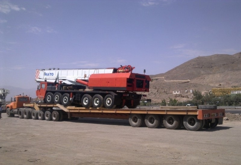 حمل بار با تریلی کمرشکن | باربری کمرشکن - حمل و نقل سنگین | حمل بار سنگین